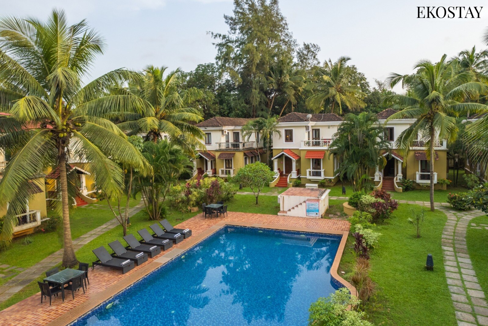 EKOSTAY Coconut Grove Villa 𝗕𝗢𝗢𝗞 Goa Villa 𝘄𝗶𝘁𝗵 𝗙𝗥𝗘𝗘 𝗖𝗮𝗻𝗰𝗲𝗹𝗹𝗮𝘁𝗶𝗼𝗻