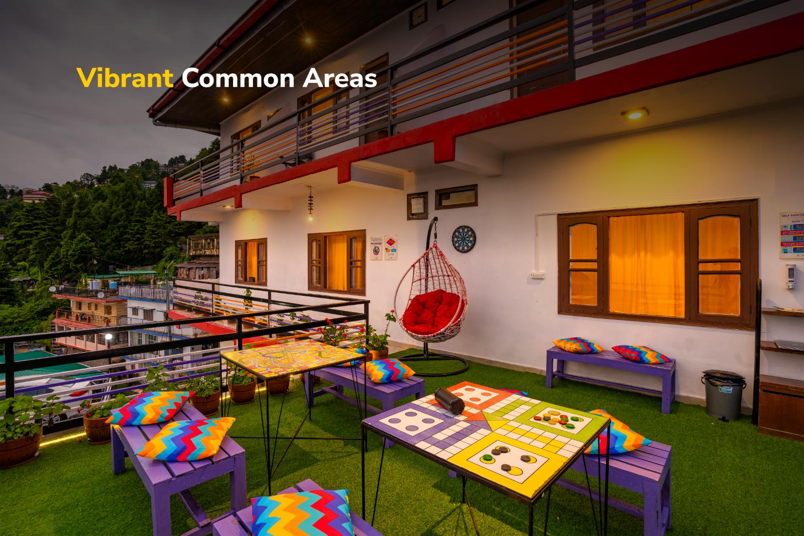 goSTOPS Mussoorie Library Road 𝗕𝗢𝗢𝗞 Mussoorie Hostel