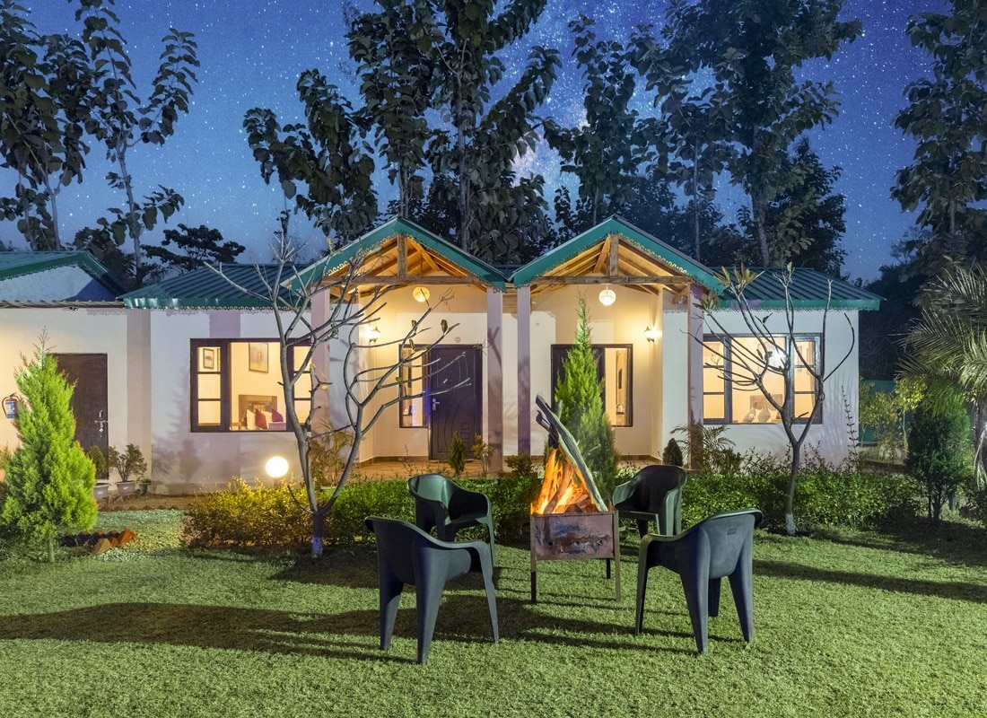 Corbett Mid Forest House 2 Mins Walk from Jungle Safari & 150 Mtrs from ...