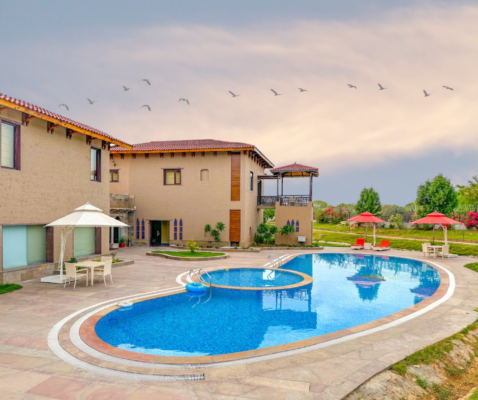 Sterling Bagh Ranthambore 𝗕𝗢𝗢𝗞 Sawai Madhopur Resort