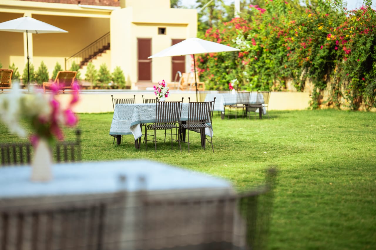 Raj Bagh by Aaryam 𝗕𝗢𝗢𝗞 Sawai Madhopur Resort 𝘄𝗶𝘁𝗵 𝗙𝗥𝗘𝗘 𝗖𝗮𝗻𝗰𝗲𝗹𝗹𝗮𝘁𝗶𝗼𝗻
