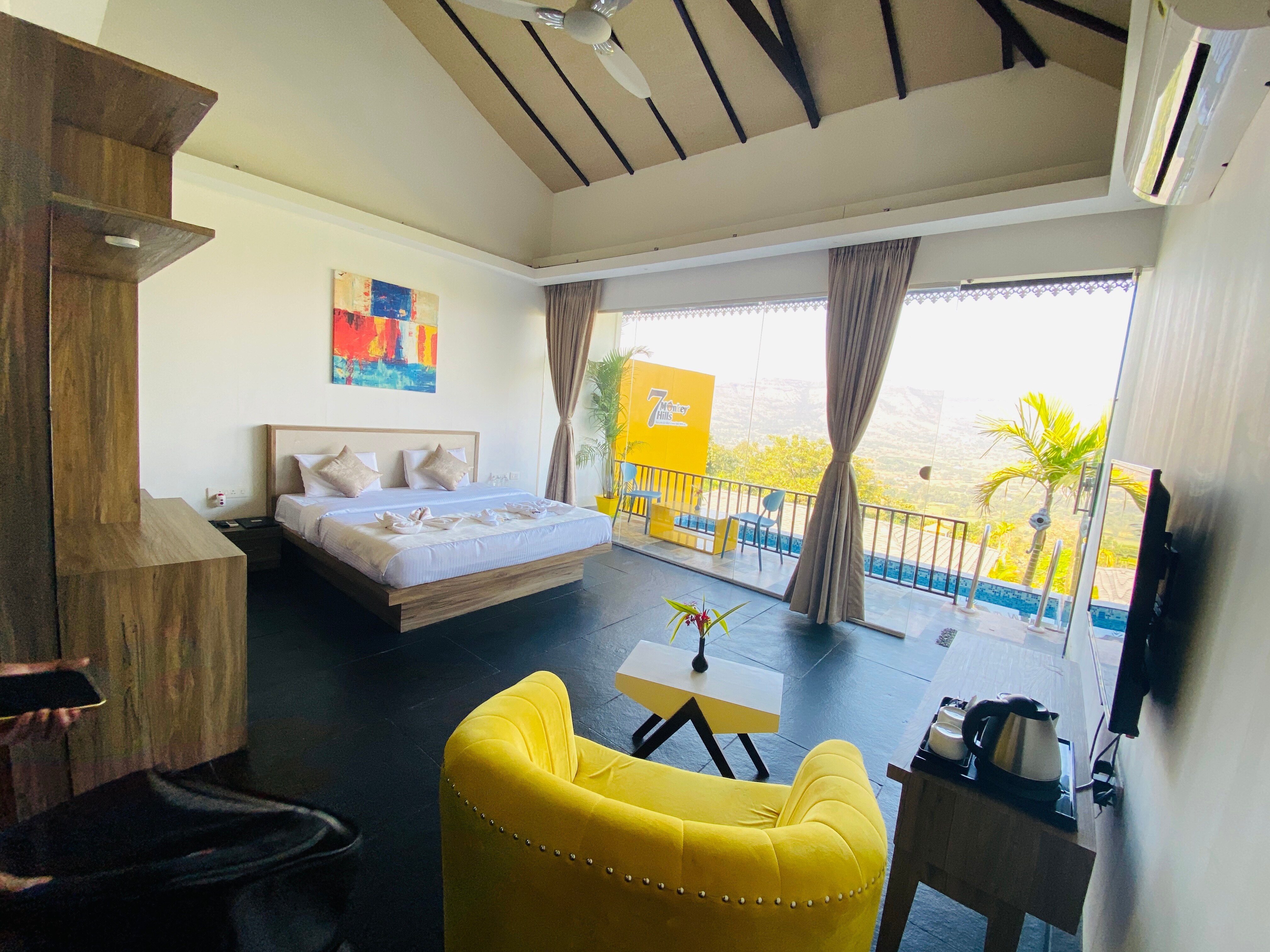 7 Monkey Hills Resort by Spicy Mango Best Rates on Mulshi Hotel Deals ...