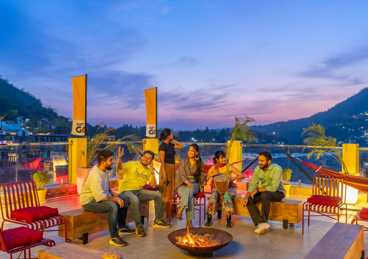 The Hosteller Rishikesh, Upper Tapovan 𝗕𝗢𝗢𝗞 Rishikesh Hostel
