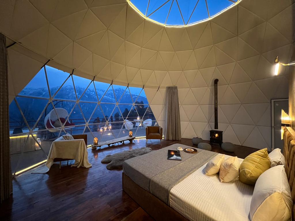 GLAMPING CLUB 𝗕𝗢𝗢𝗞 Manali Hotel 𝘄𝗶𝘁𝗵 ₹𝟬 𝗣𝗔𝗬𝗠𝗘𝗡𝗧