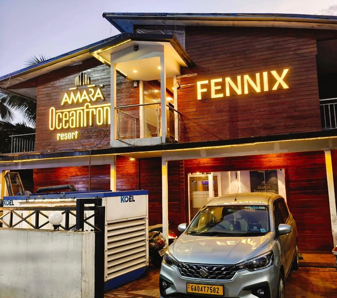 Amara Oceanfront Resort & Club Baga 𝗕𝗢𝗢𝗞 Goa Hotel